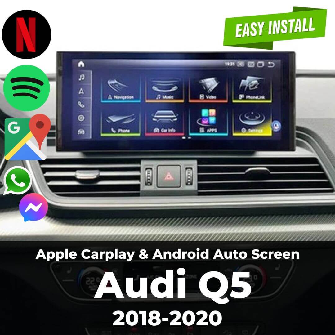 Audi Q5 | HQ CarPlay Touchscreen at Lowest Price