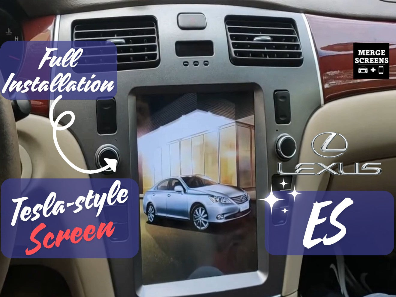 Touch Screen Radio - Ford F150 Tesla Screen Upgrade – Merge Screens