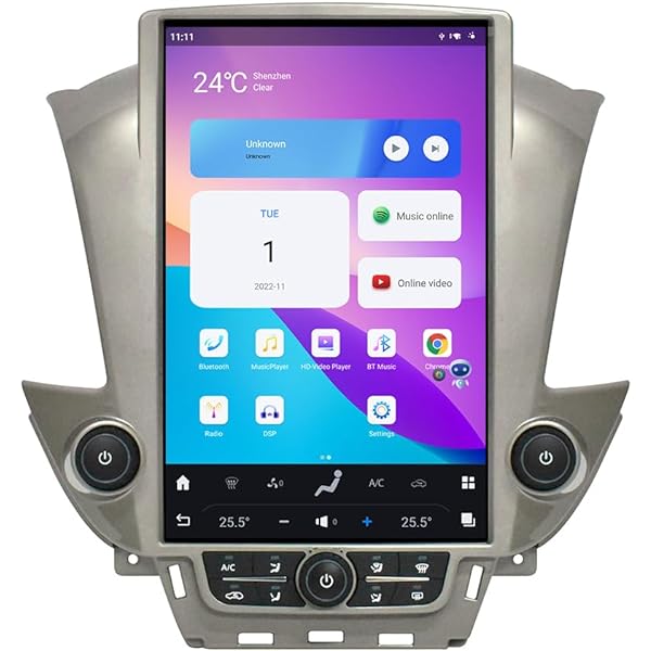 Tesla-style Touch Screen Chevrolet Suburban Radio Upgrade