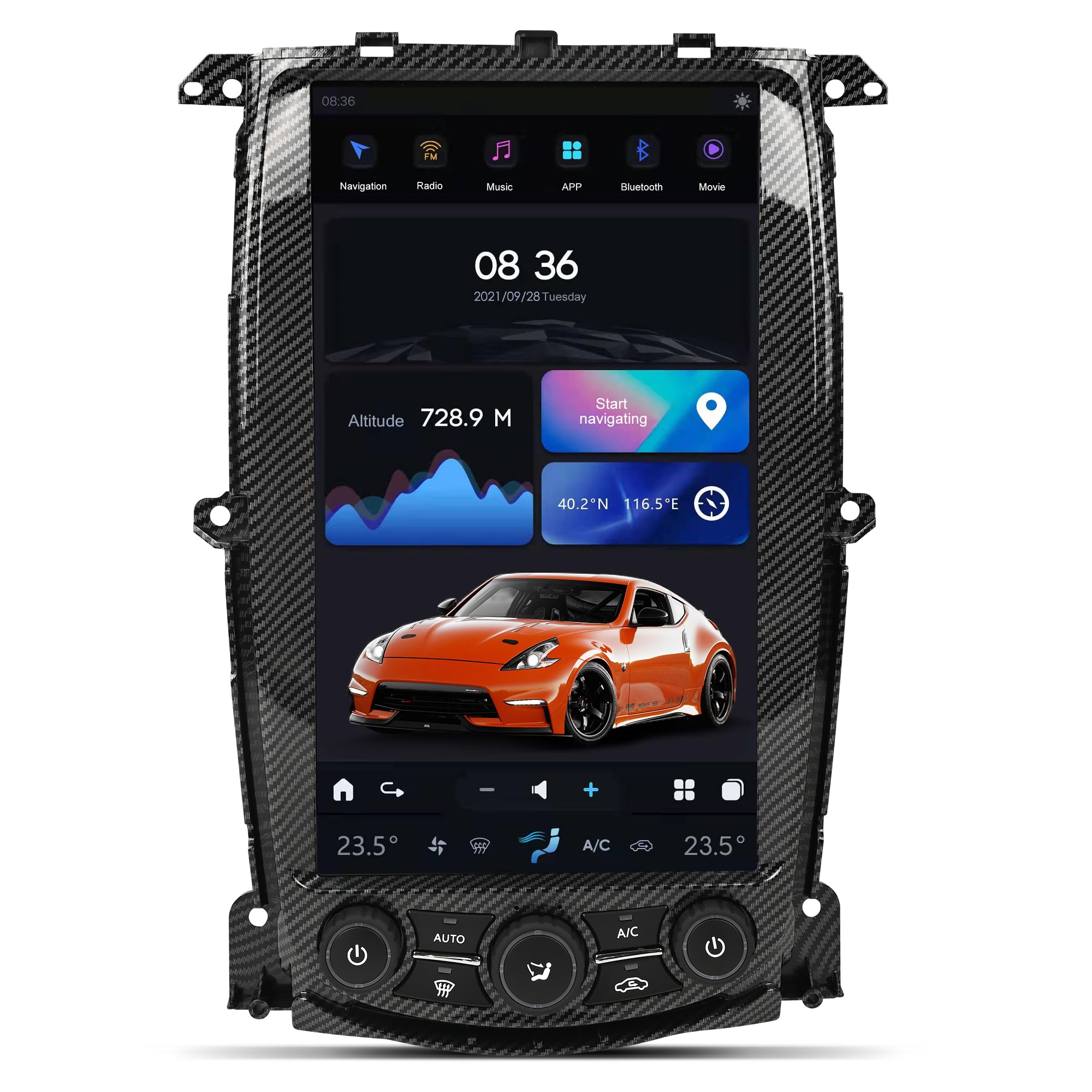 Touch Screen Nissan 370z Tesla Screen Radio Upgrade