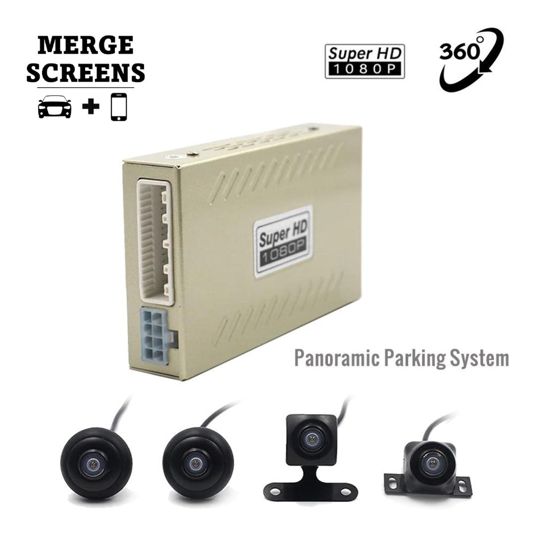 360° Birdview Camera Parking System | Merge Screens
