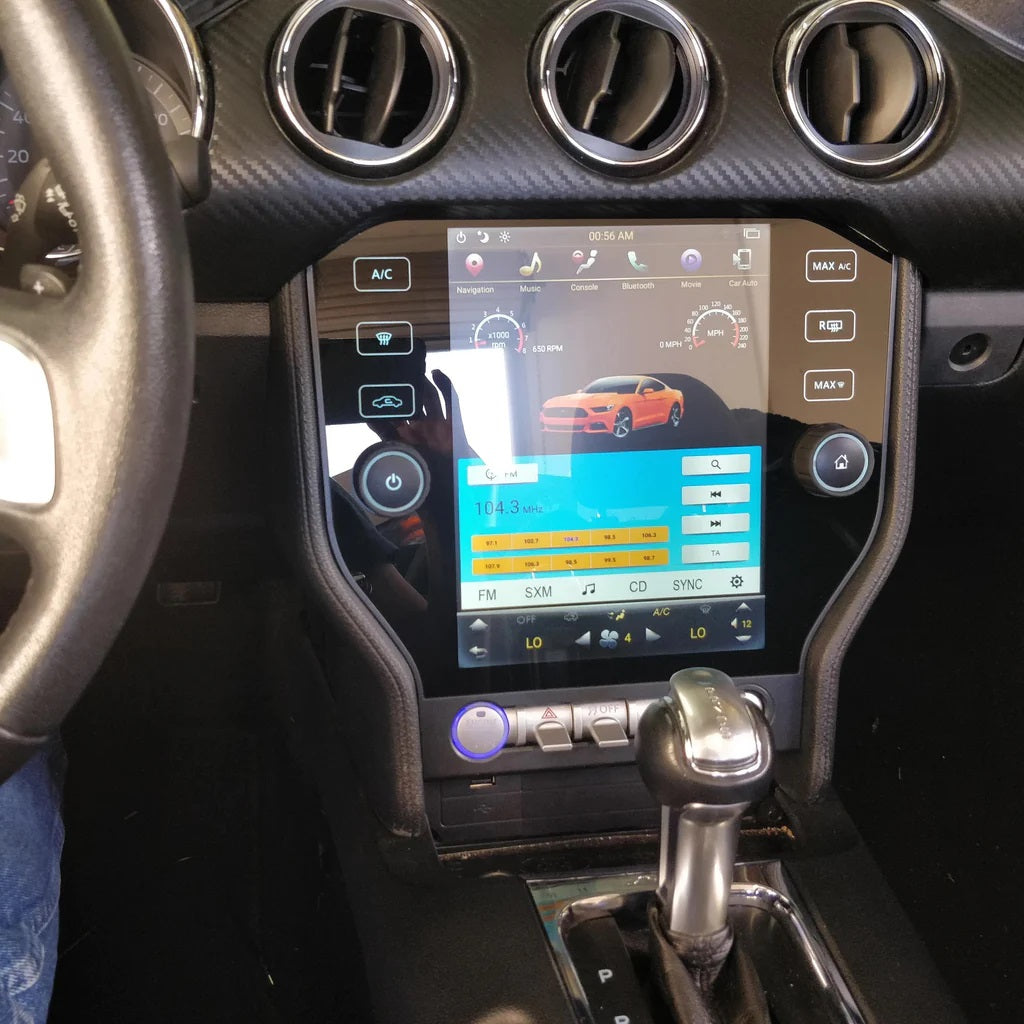 Ford Mustang Tesla Screen Upgrade 2010-2020 - Mergescreens