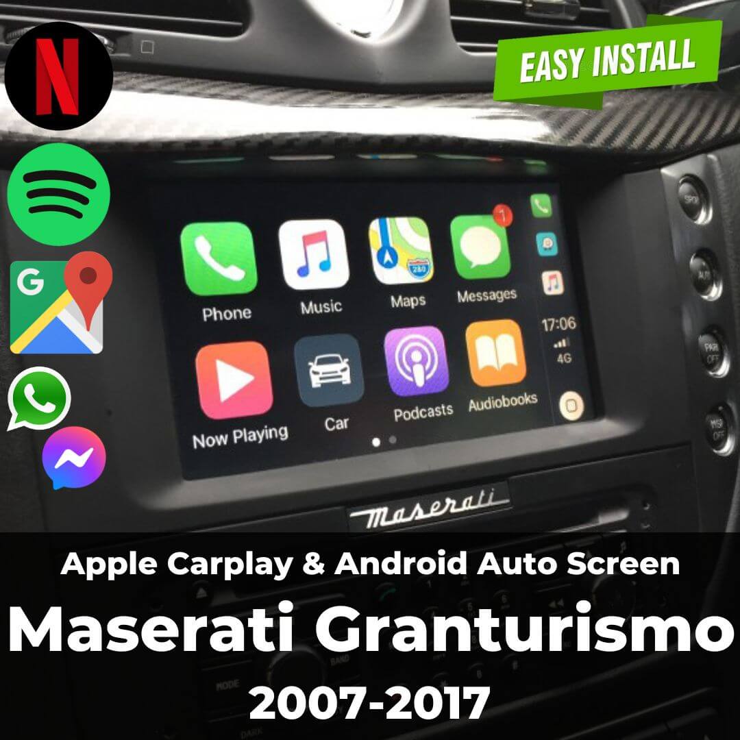 Maserati Granturismo | HQ Apple Carplay Screen – Merge Screens