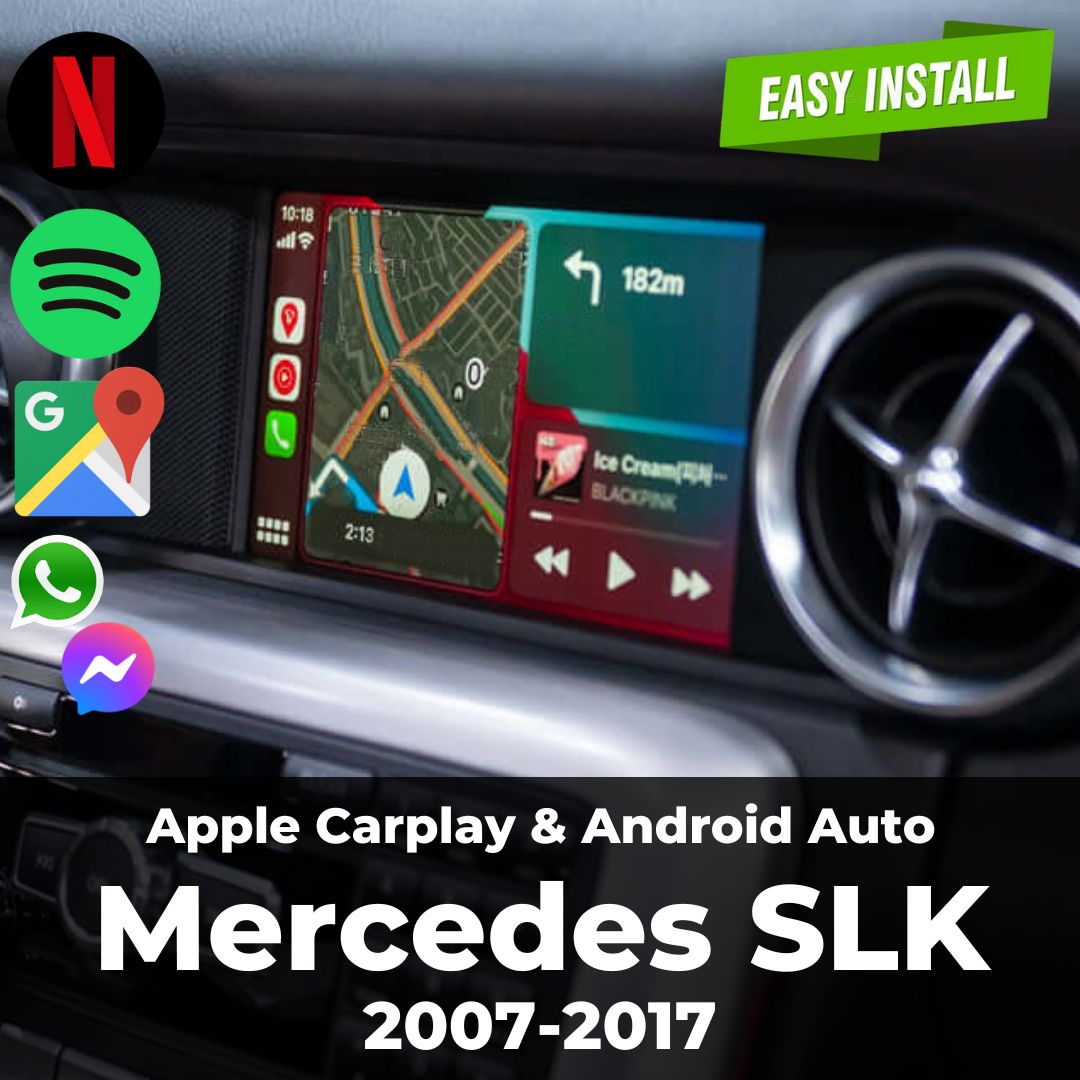 Mercedes SLK Apple CarPlay & Android Auto Upgrade Module