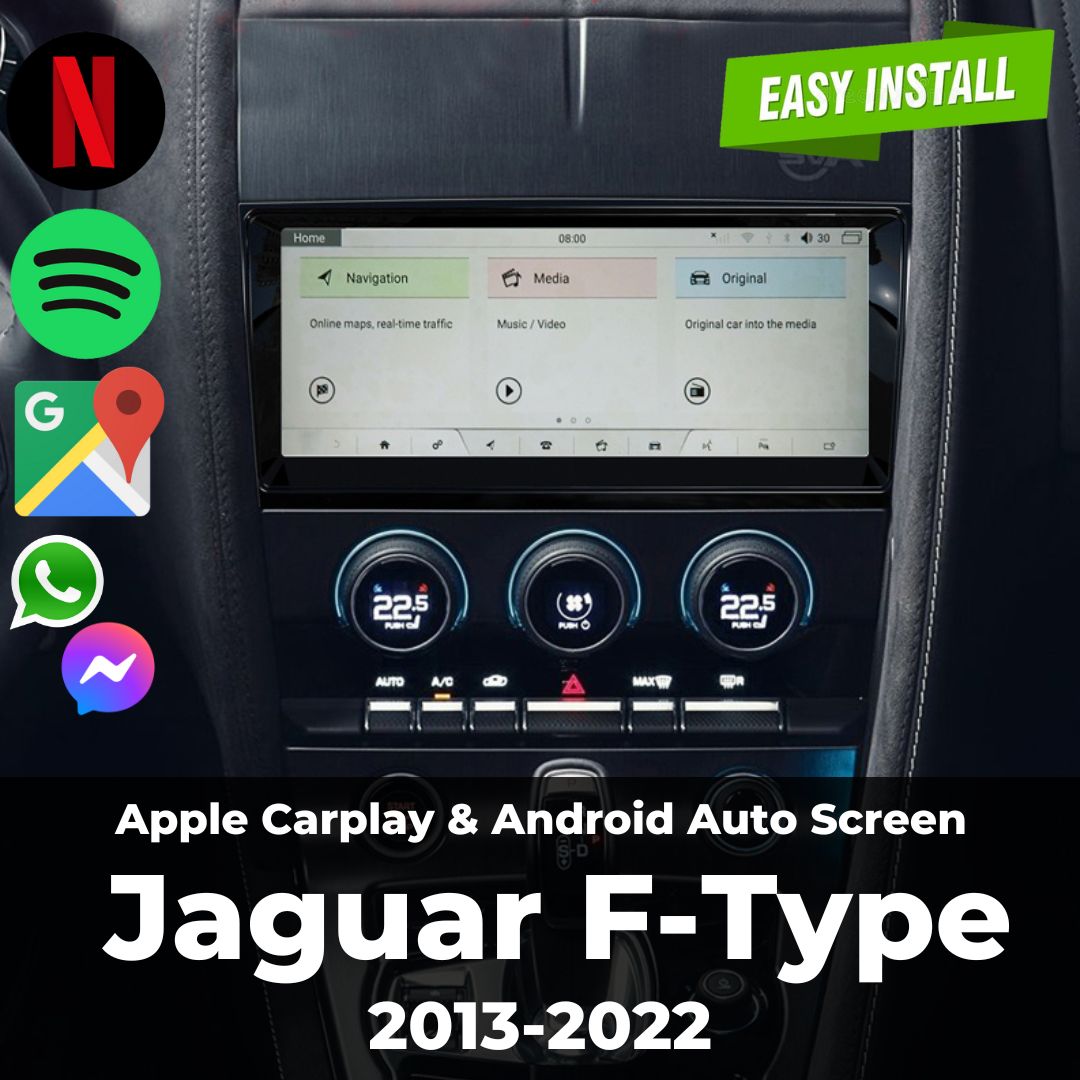 Jaguar F-Type | HQ Apple Carplay Screen – Merge Screens
