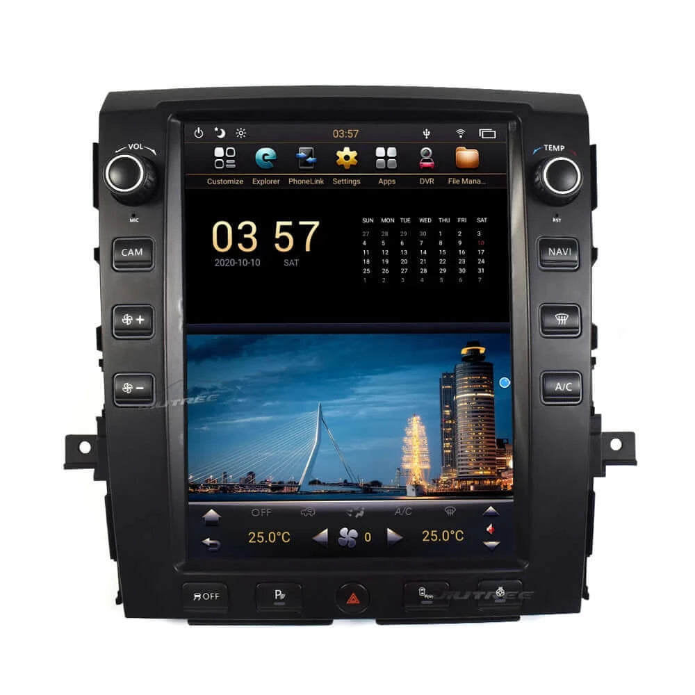 Nissan Titan Tesla-style CarPlay Radio Upgrade
