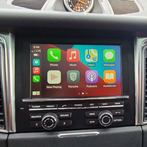 Porsche Panamera Apple CarPlay & Android Auto Upgrade – Merge Screens