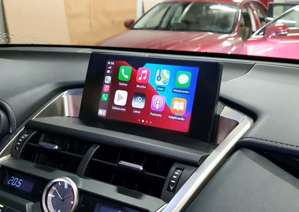 Lexus NX Apple CarPlay & Android Auto Upgrade (2013-2021) – Merge Screens